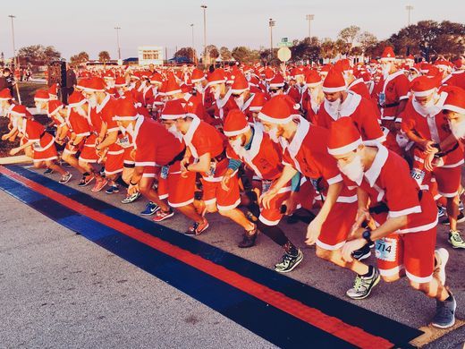 Run Run Santa Mile in Viera a jolly good time : News : Bring Back the Mile